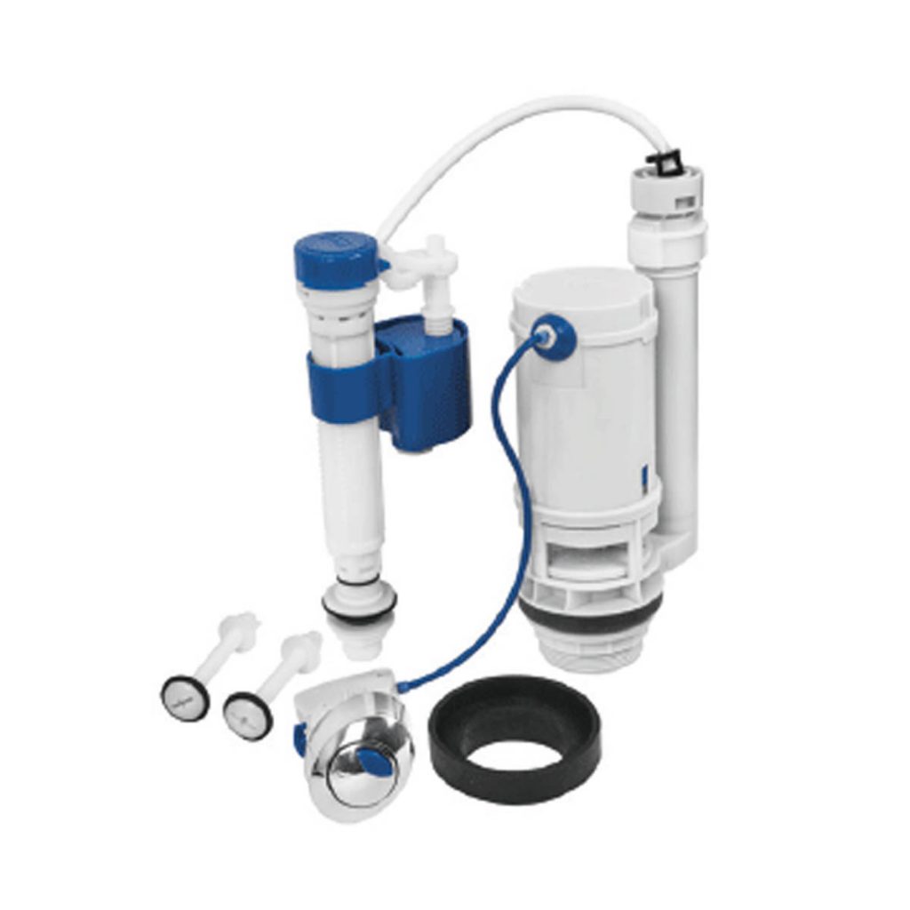 JUEGO DE ACCESORIOS CON SISTEMA DUAL, MARCA FOSET, PARA WC COD: 49605 ...